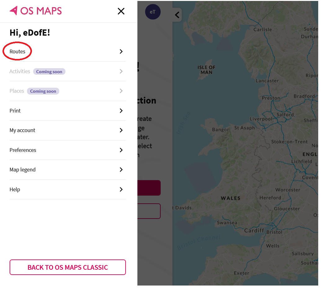 How do I edit my map? – DofE