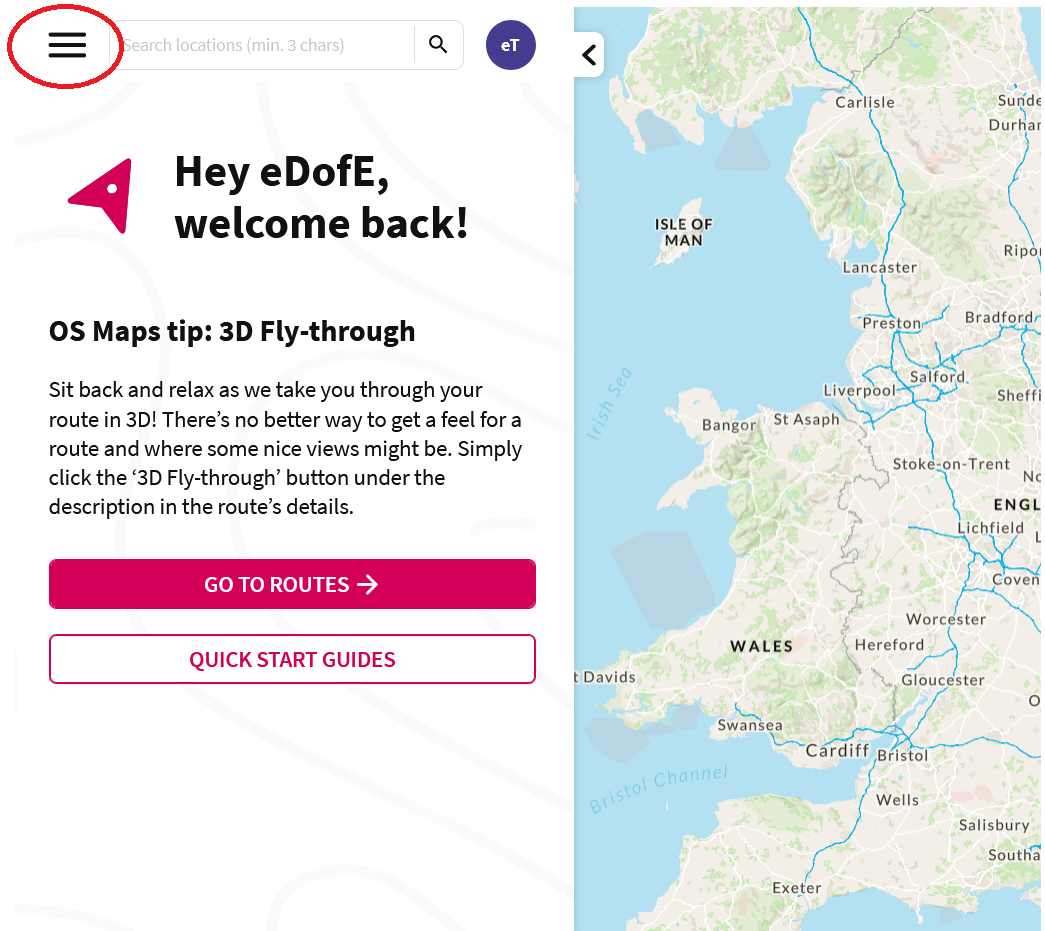 How do I edit my map? – DofE