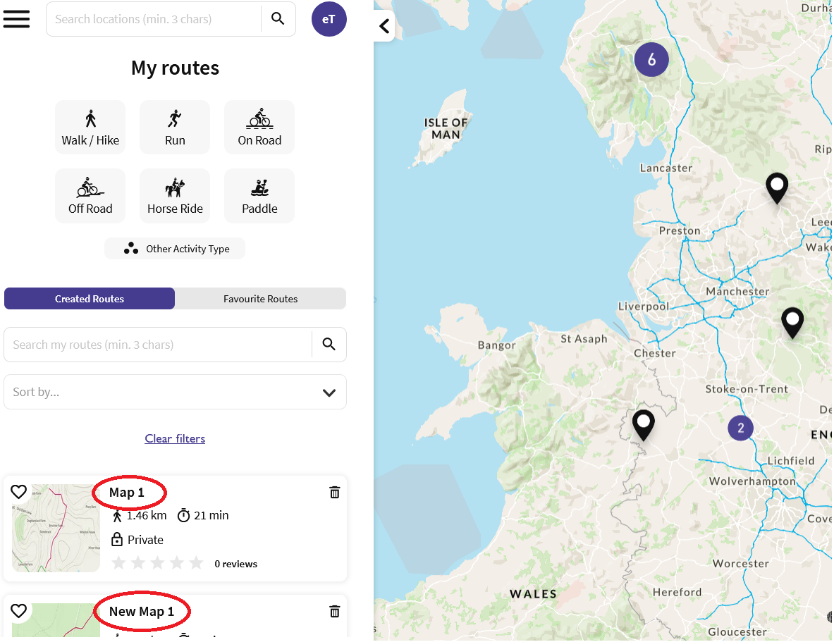 How do I edit my map? – DofE