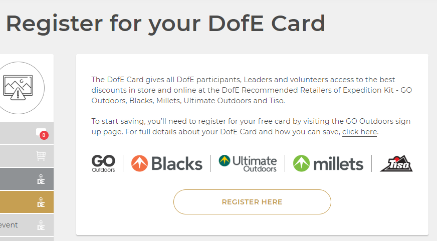 How do I get my DofE Card? – DofE