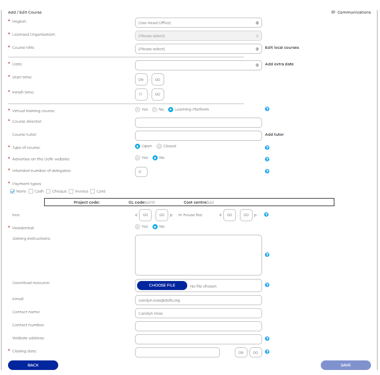 How do I add a training course on eDofE? – DofE