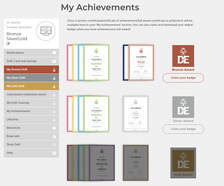 How Do I Get My Digital Badge? – DofE