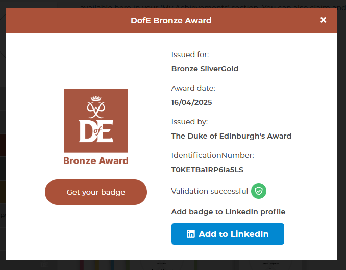 How Do I Get My Digital Badge? – DofE