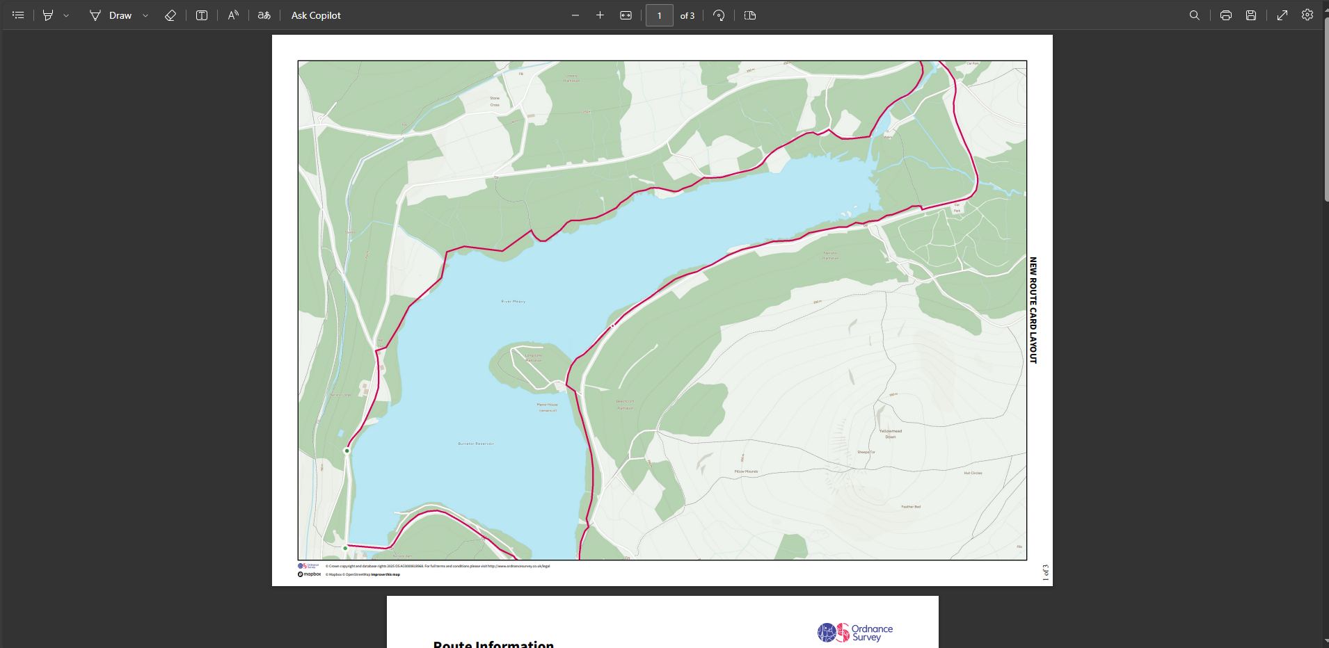 How do I print my eDofE map in PDF format? – DofE