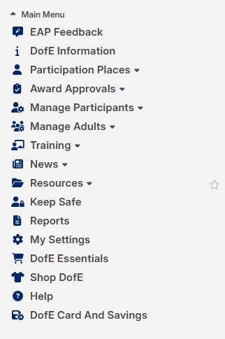 DofE Discount Card – DofE