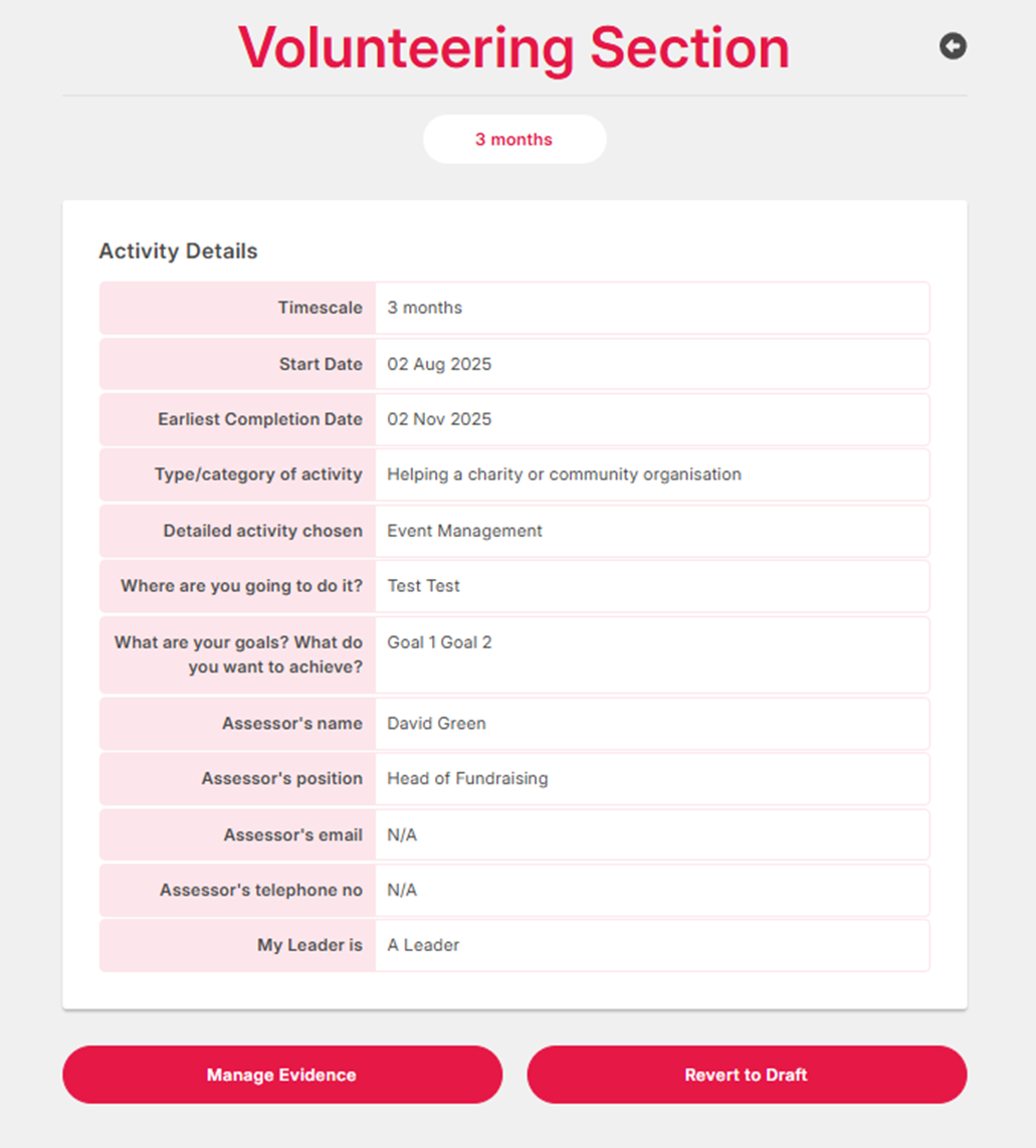 How do I unsubmit/revert a programme planner to draft? (eDofE) – DofE