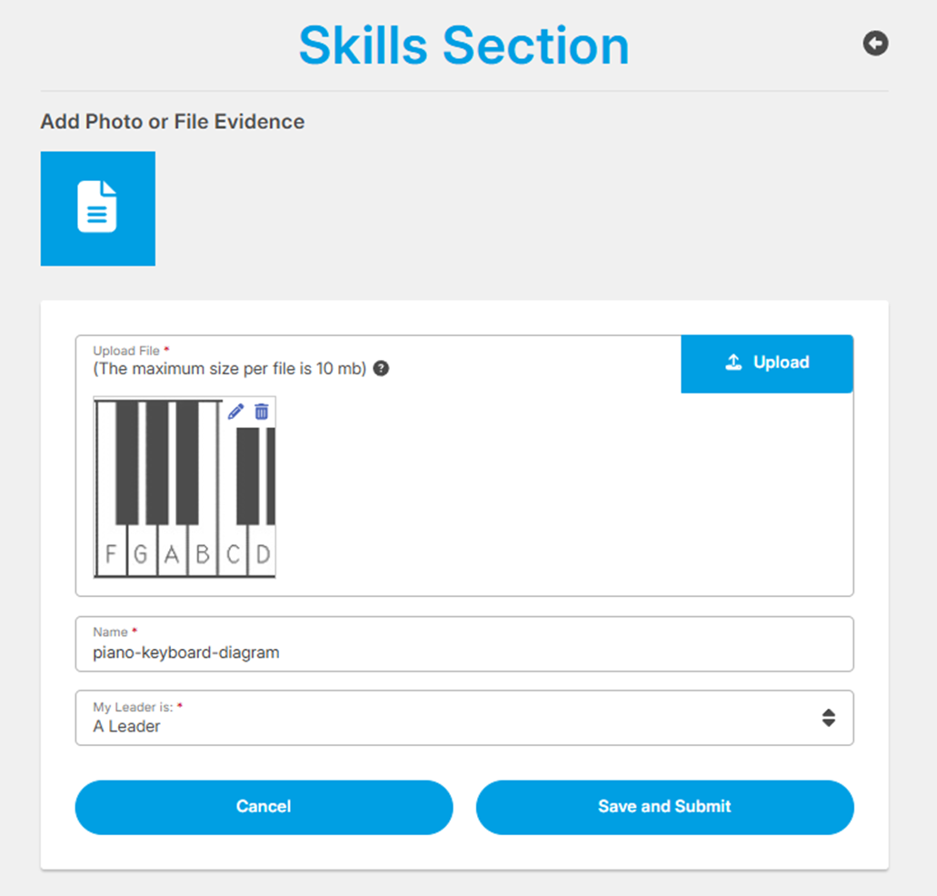 How do I add evidence as a participant? (eDofE) – DofE