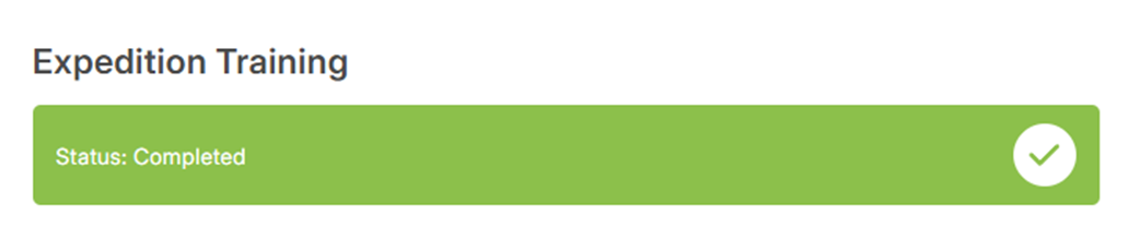 Expedition section (eDofE) – DofE