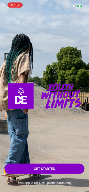 DofE App - How Do I Login? – DofE