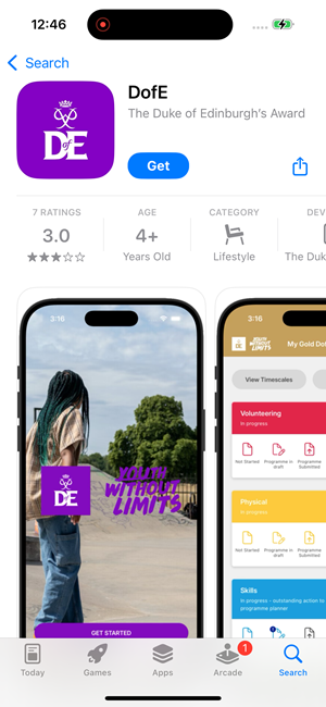 DofE App - How do I download the app? – DofE