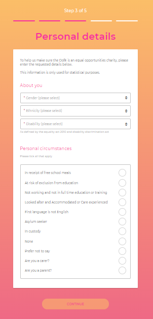 Basic info (eDofE) – DofE