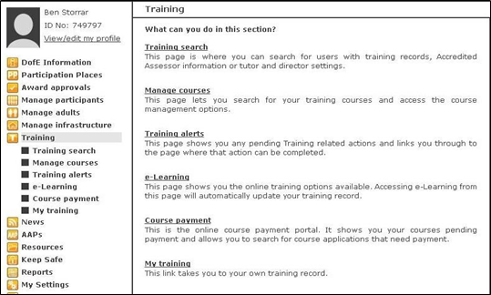 eDofE Training Frequently Asked Questions – DofE