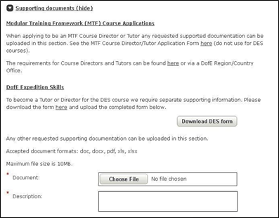 eDofE Training Frequently Asked Questions – DofE