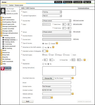 eDofE Training Frequently Asked Questions – DofE