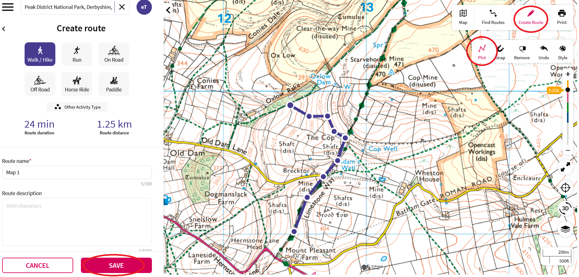 How do I create a new map? – DofE