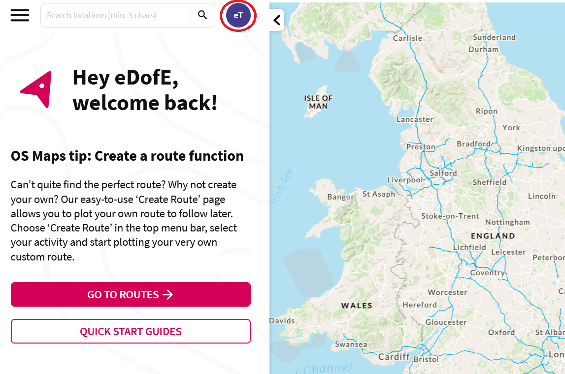 How do I login to my OS Explore account? – DofE