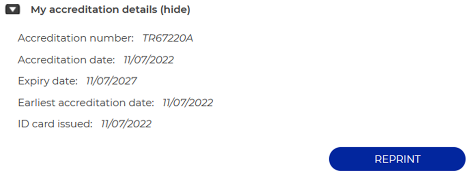 How do I view my accreditation/affiliation details? – DofE