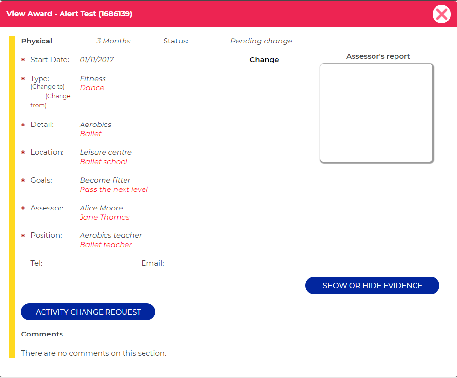 How do I approve an activity change request? – DofE
